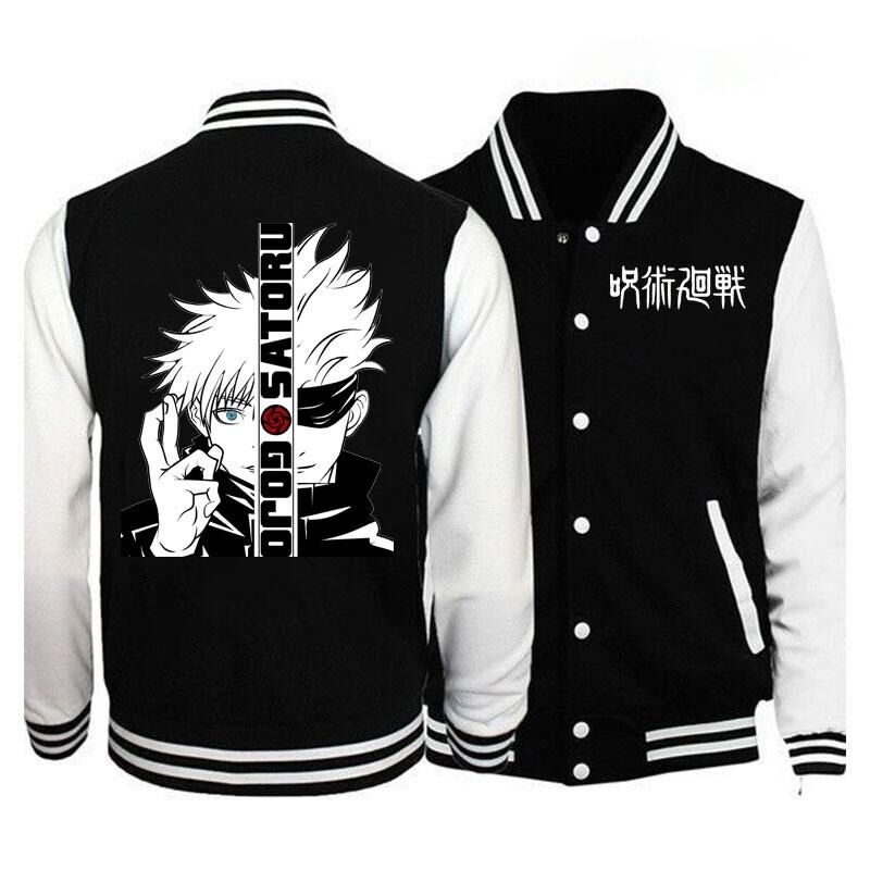 Jacket Jujutsu Kaisen Gojo Satoru Varsity - Boutique Jujustu Kaisen France Jacket Jujutsu Kaisen Gojo Satoru Varsity - Boutique Jujustu Kaisen France