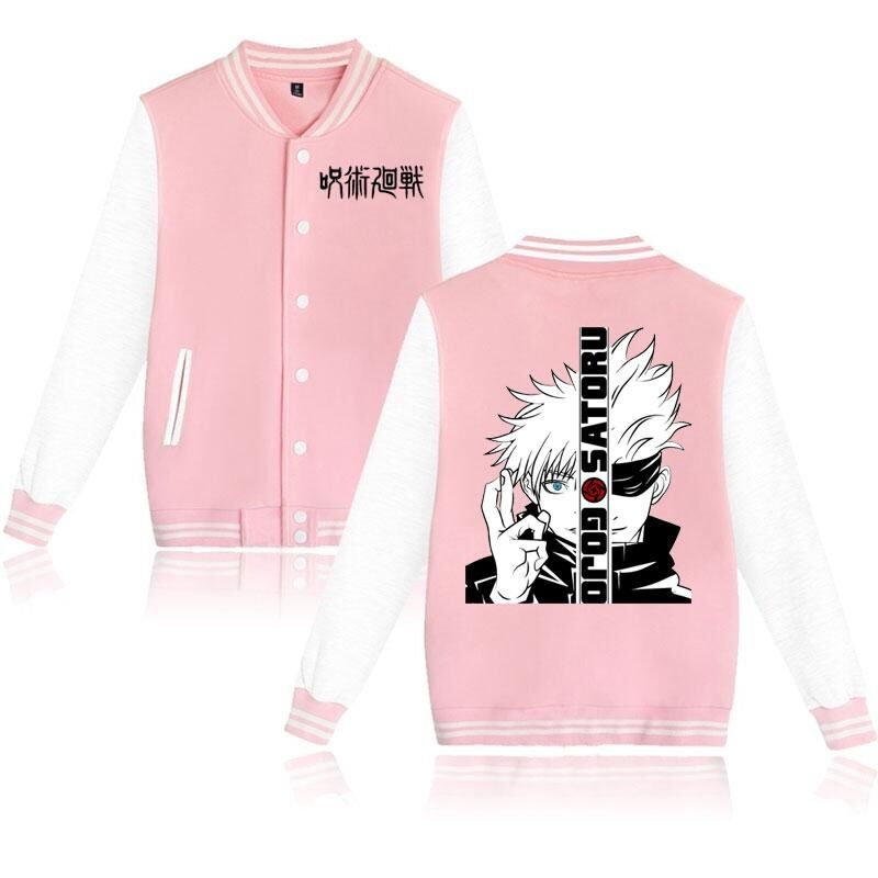 Jacket Jujutsu Kaisen Gojo Satoru Varsity - Boutique Jujustu Kaisen France Jacket Jujutsu Kaisen Gojo Satoru Varsity - Boutique Jujustu Kaisen France